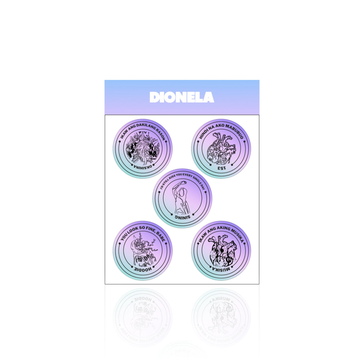 Dionela Tour - Hologram Sticker – Universal Music Philippines