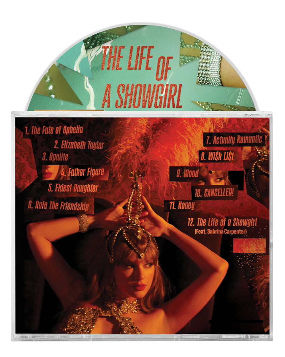 Taylor Swift - THE LIFE OF A SHOWGIRL CD WITH POSTER – Universal Music ...